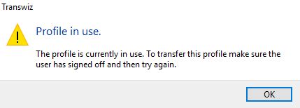 How To Move Your Windows 10 User Profile