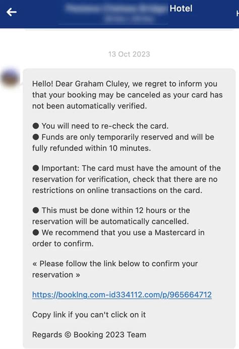 Fraudsters Target Customers Claiming Hotel Stay Could Be