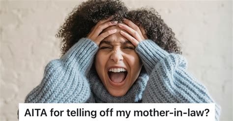 Aware Of Her Mother In Laws Jealousy Woman Schedules In A Long Trip