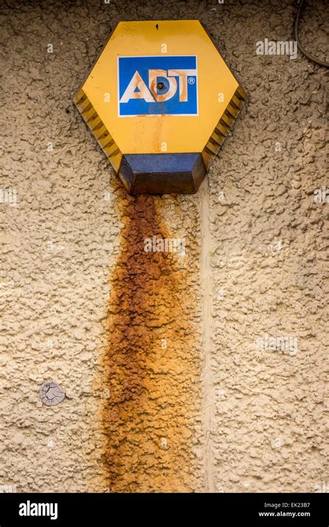 Adt Alarm Box Hi Res Stock Photography And Images Alamy