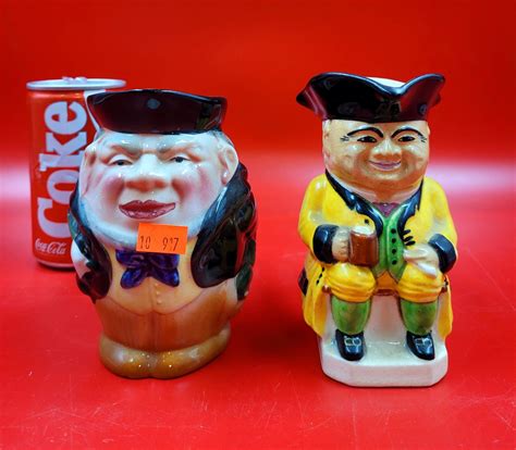 Vintage Character Toby Jug Mugs
