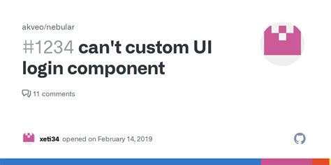 Can T Custom UI Login Component Issue 1234 Akveo Nebular GitHub