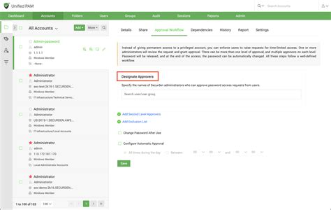 How To Configure Just In Time Access Through Approval Workflow In Pam