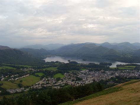 Derwentwater From Latrigg Lake District Natural Landmarks Favorite