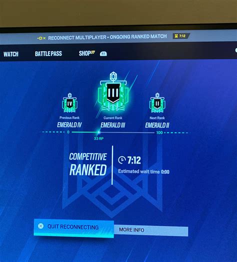 Reconnecting Problem Rrainbow6