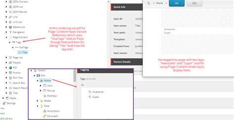 Sxa SxaTags Not Rendering In Rendering Variants Sitecore Stack Exchange