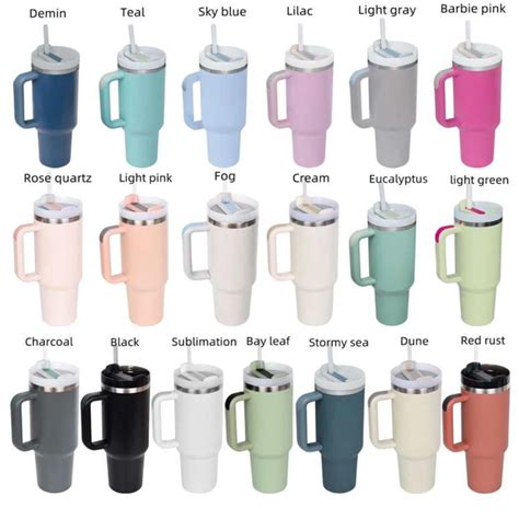 Customized Full Wrap Tumbler With Handle Lid And Straw Etsy