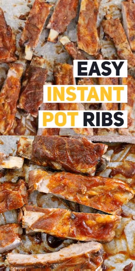 Instant Pot Barbecue Ribs Artofit