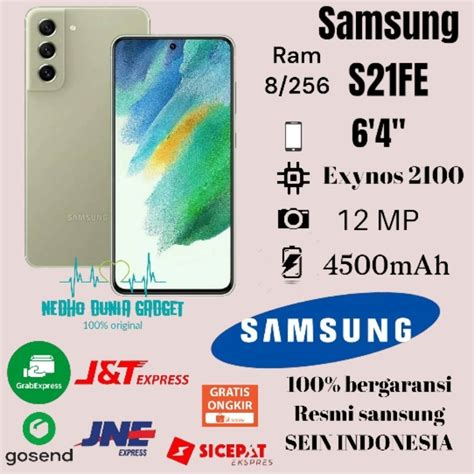 Jual Samsung Galaxy S Fe S Fe Ram Gb Bergaransi Resmi Samsung Sein Indonesiaa