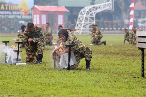 Rektor Unhan Ri Hadiri Upacara Penetapan Komcad Matra Darat Tahun 2025