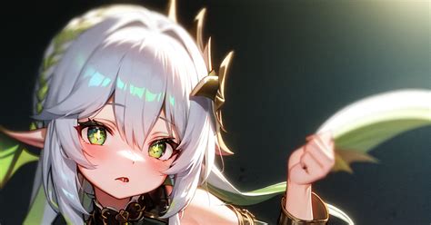 原神 高解像度・お知らせ・サキュバス化ナヒーダ 夢魔ソーサレス🔞aiartのイラスト Pixiv