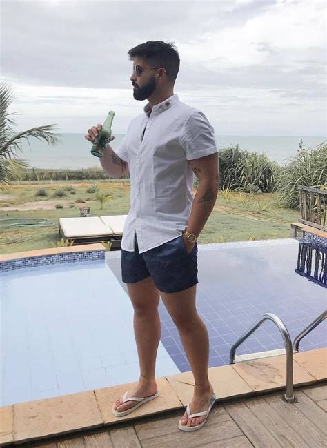 Flip Flop Moves Short Men Fashion Summer Outfits Men Men Fashion