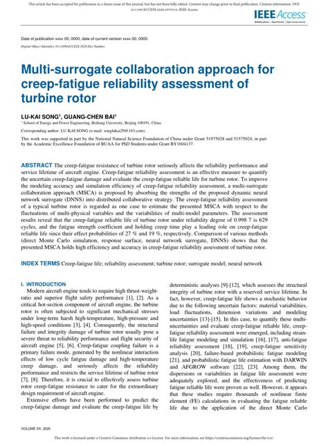 Pdf Multi Surrogate Collaboration Approach For Creep Fatigue