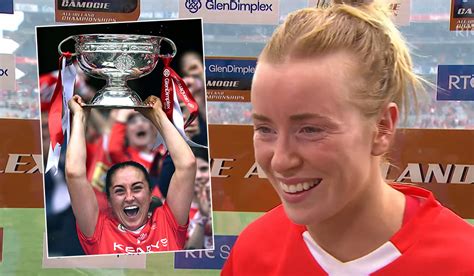Watch Corks Laura Treacy Gives Brilliant Interview After All Ireland Camogie Success