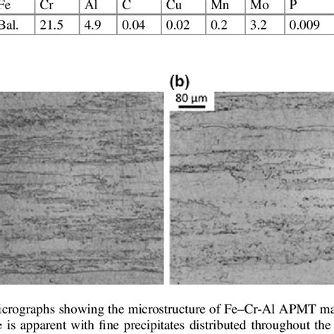EDX Elemental Maps For A Large Inclusion Present In The Fe Cr Al APMT