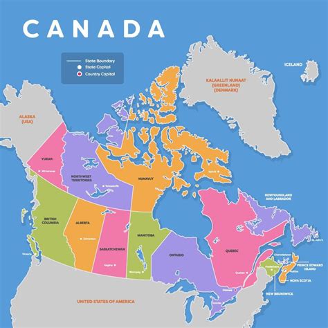 Saskatchewan Borders Map Interesting Geography Facts About The