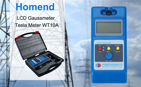 Amazon Homend Lcd Gaussmeter Tesla Meter Wt A Surface Magnetic