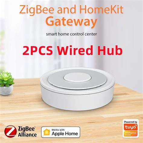 E Life Smart Store Tuya Zigbee Gateway Wired Hub Smart Home Bridge Smart Life App Remote Control