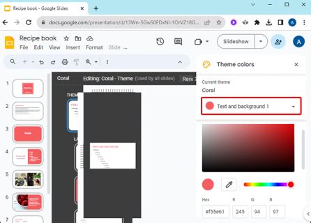 How To Change Theme Colors In Google Slides