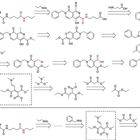 An Exemplary Step Route Generated For The Molecule Cas
