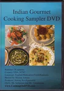 Indian Gourmet Cooking Sampler DVD Marina Antony Antony Kovilparambil Amazon Au Movies TV