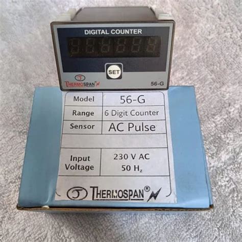 6 Digit Digital Counter Count Capacity 999999 Model Namenumber Ct