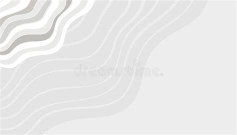 Gray Wave Neutral Background For Presentations Vector Illustration