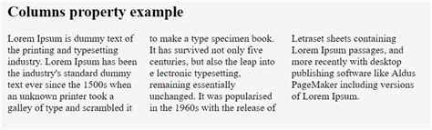 How To Use Columns Property In Css Scmgalaxy