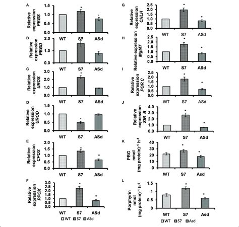 analysis of the transcript abundance of nuclear genes encoding the