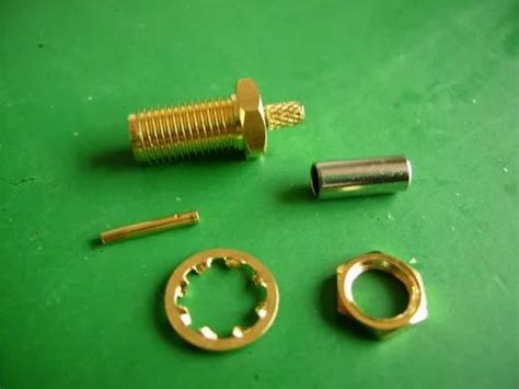 Sma Connector 18 Ghz Contact Material Gold At ₹ 40 Piece In New