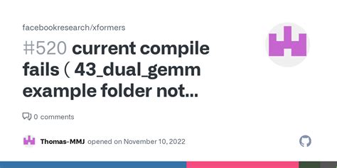 Current Compile Fails 43dualgemm Example Folder Not Added When