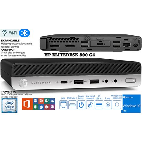 Hp Elitedesk G Core I Th Gen Gb Ram Gb Ssd Wifi Type C Shopee Malaysia