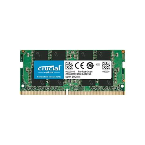 Crucial Ram 32gb Ddr4 3200mhz Cl22 Or 2933mhz Or 2666mhz Laptop Memory On Isokko Sold By