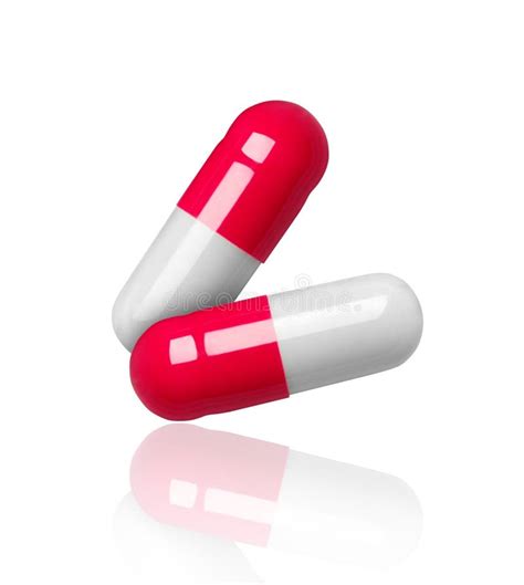 Cápsulas 3d Médicas As Cores Diferentes Médicas Ilustração Stock