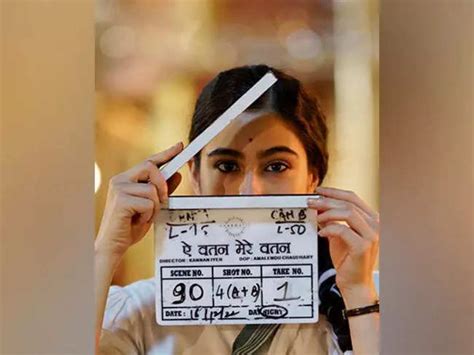 Sara Ali Khan Wraps Up Shooting For Ae Watan Mere Watan The