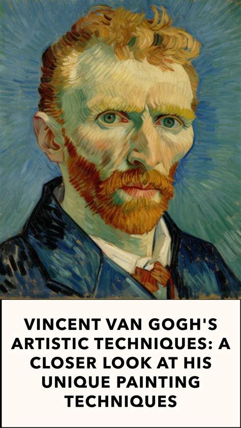 Vincent Van Gogh Is An Iconic Figure In The History Of Art His Tragic