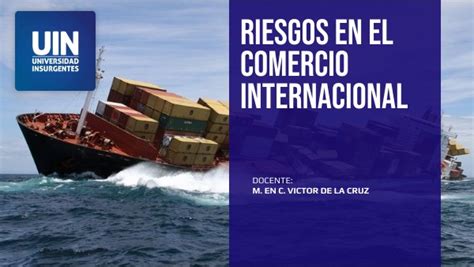Riesgos En El Comercio Internacional Genially