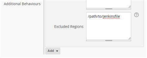 How To Exclude Jenkins Files From Scm Polling On A Jenkins Job Stack Overflow