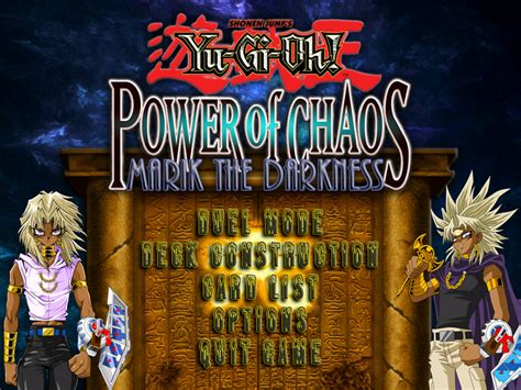 Yu Gi Oh Sword Yu Gi Oh Marik The Darkness Power Of Chaos Mod Pc
