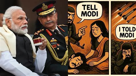 Tell Modi I Told Modi Former Army Chief Naravanes Five Word Message On Operation Sindoor