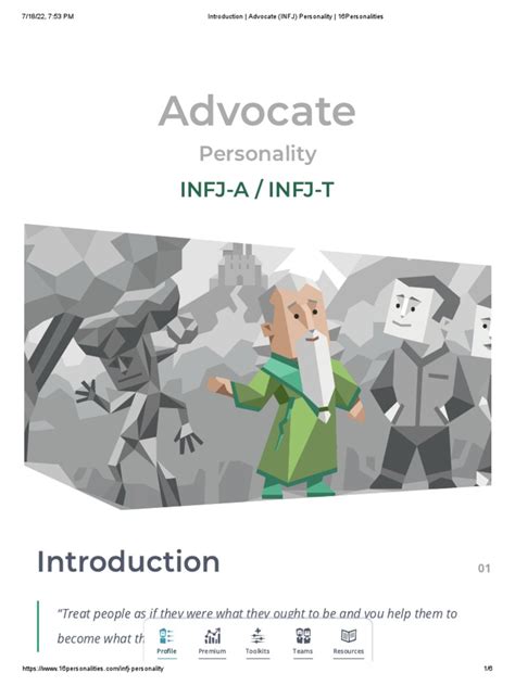 Introduction Advocate Infj Personality 16personalities Pdf Compassion Psychology