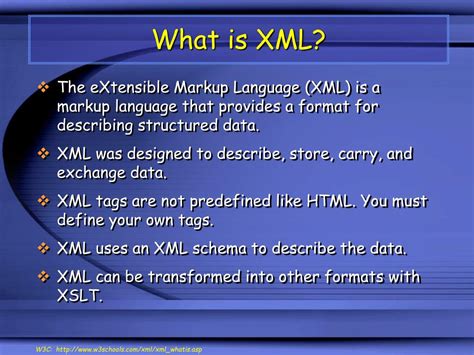 Ppt Demystifying The Extensible Markup Language Powerpoint