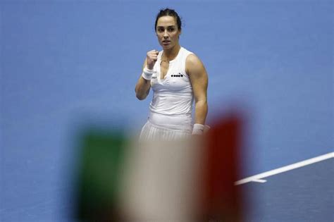 Italy Beat France In Bjk Cup Finals After Two Singles Wins The