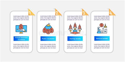 Business Incubator Vector Infographics Stock Vector Illustration Of Marketing Communication