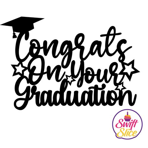 Felicidades por tu graduación SVG 2023 Cake Topper Graduación 2023