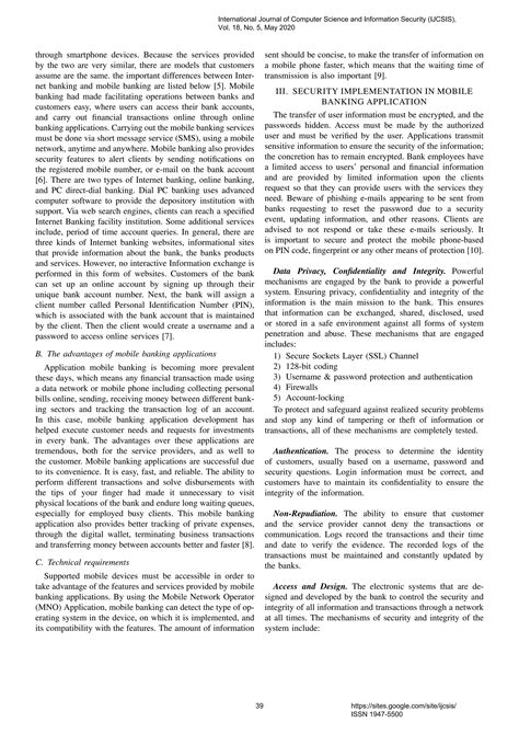 Security Protocols For Mobile Banking Application Pdf