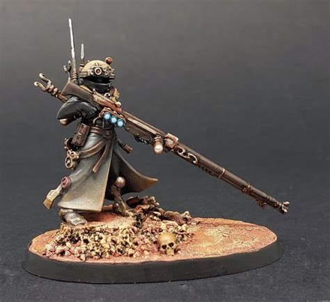 Finished The Admech Kitbash Sniper From Yesterday Artofit