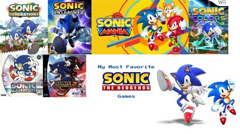 My Most Favorite Sonic The Hedgehog Games By Dropbox5555 On Deviantart