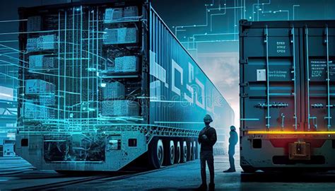 Modern System Transportation And Logistic Import Export Generative Ai