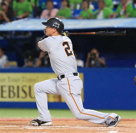 巨人・吉川尚輝が今季初の2戦連発 チームは大敗も原監督「尚輝もいい感じで」 スポニチ Sponichi Annex 野球